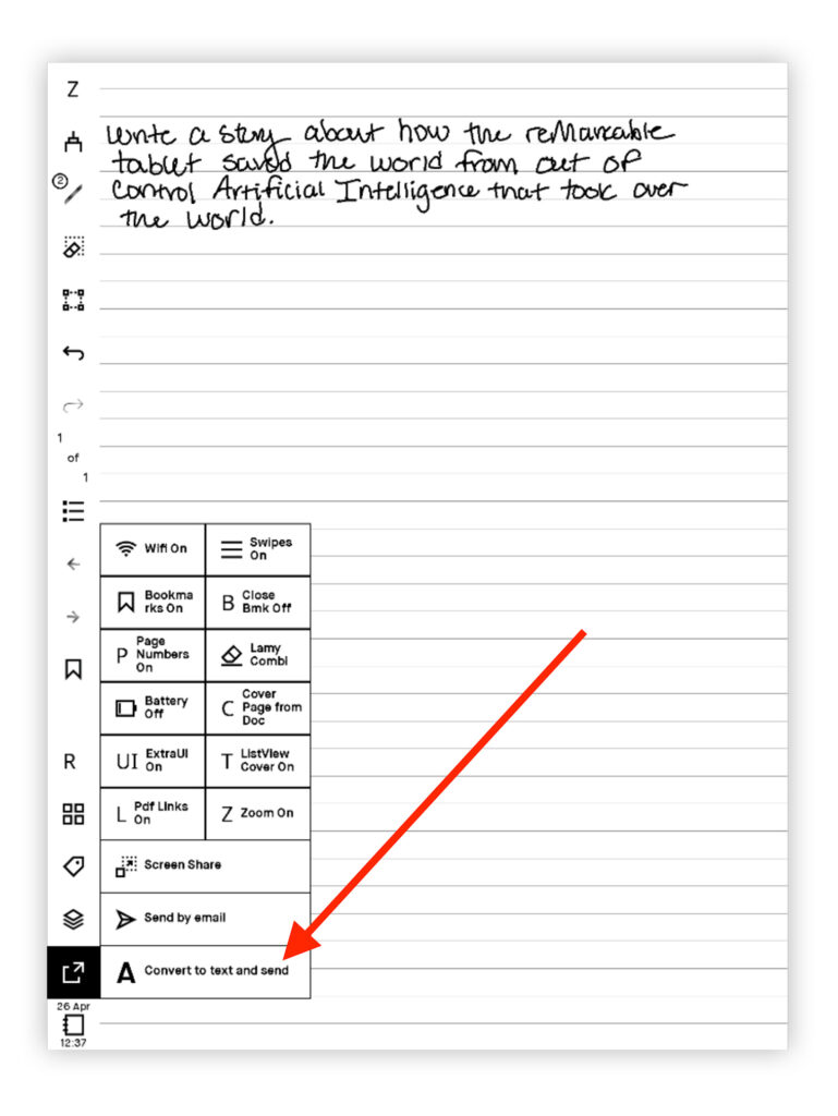 Generating AI Content on The reMarkable 2 - Nickcast