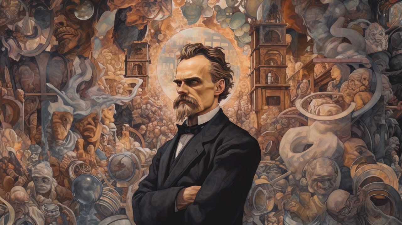 Nietzsche's Quotes Brought to Life: AI Creates Stunning Visual Art ...